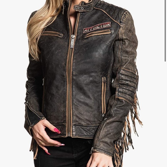 Affliction | Jackets & Coats | Affliction Fast Times Leather Jacket ...